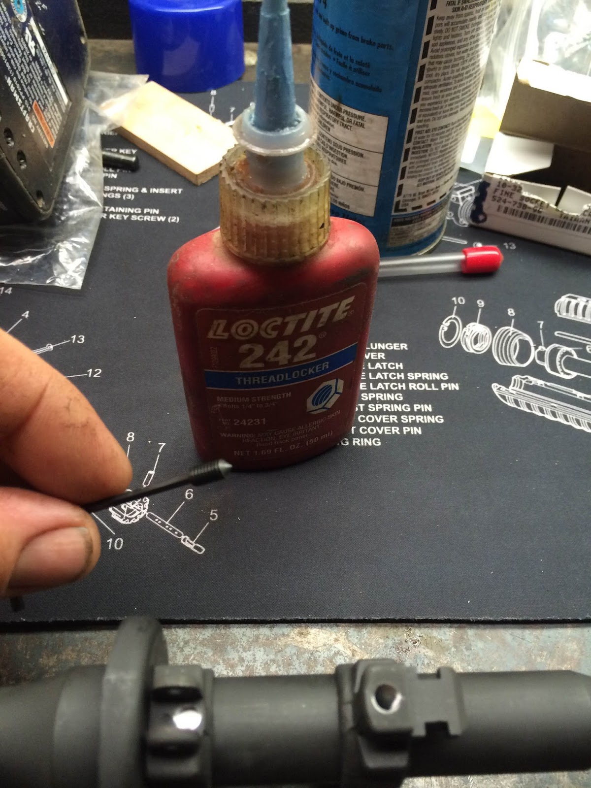 A Catholic Mechanic: DIY A2 Front Sight Base Install