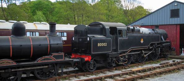 Steam Memories: BR Standard class 4 tank 80002