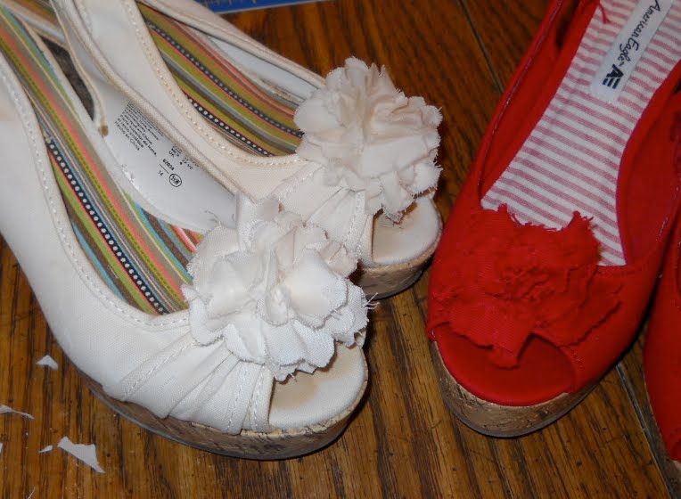 Seaside Stitches: Upcycled Shoes!