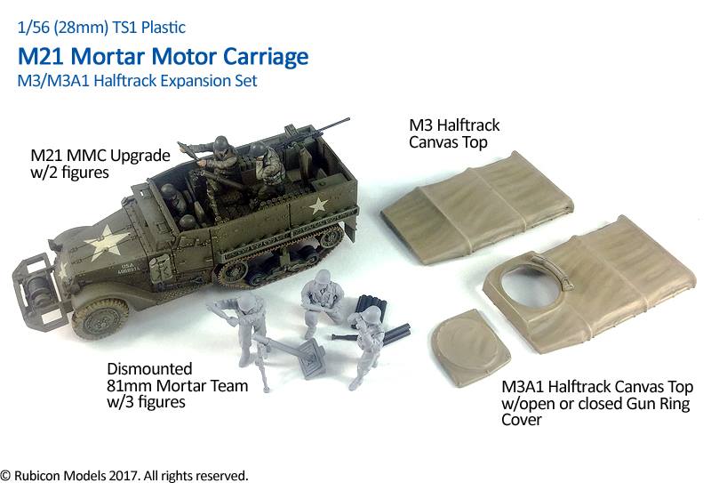Tabletop Fix: Rubicon Models - New M21 Mortar Carriage Previews