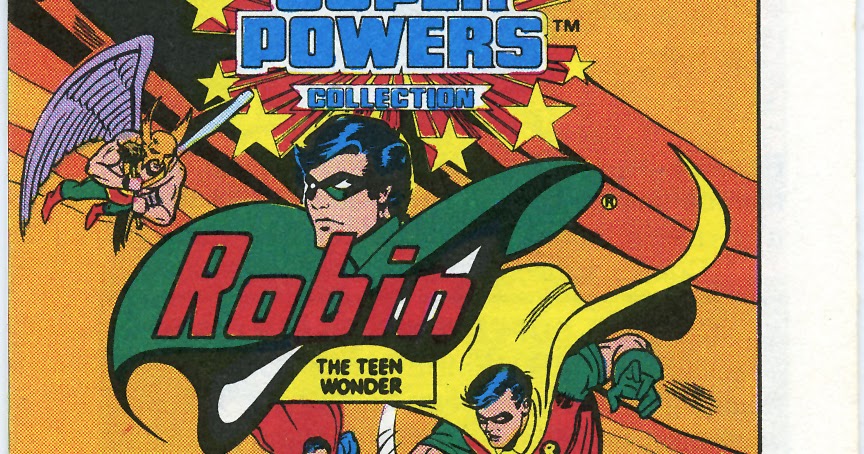 The Dork Review: Super Powers Mini-Comics #9: Robin the Teen Wonder