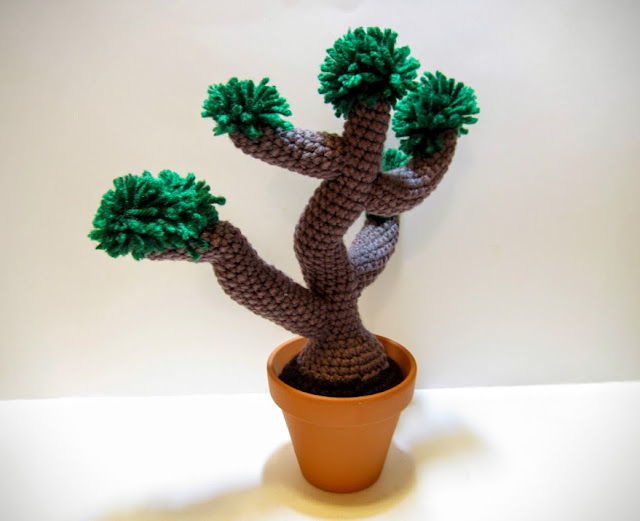 MadebyJody666: Crochet Bonsai Tree