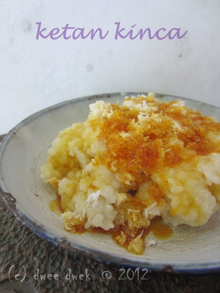 dwek ... ~: dapur pemula :~: ketan kinca