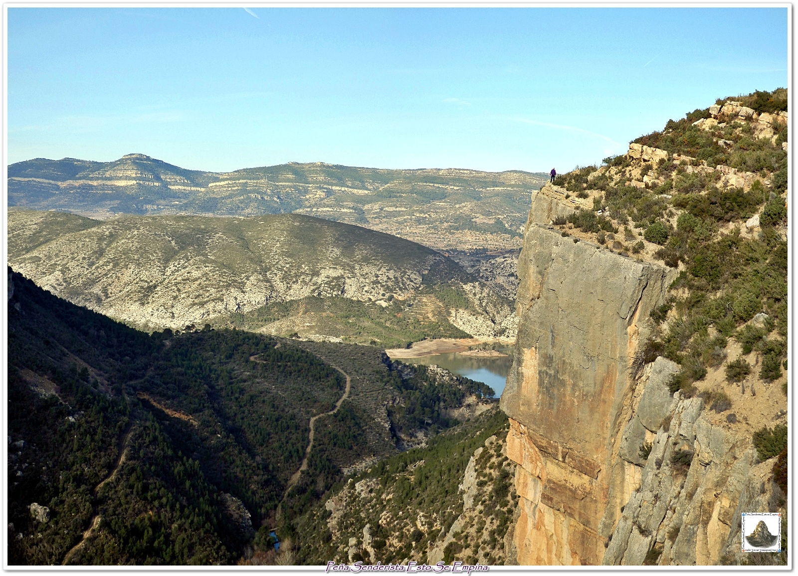 Wikiloc | Ruta *Barranco de la Hoz desde la Presa del Embalse del Buseo ...