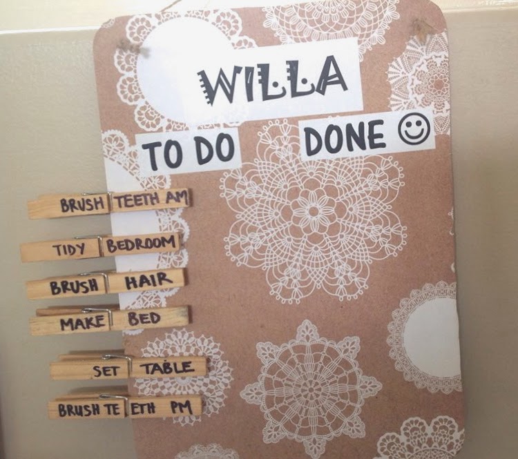 mousehouse: DIY Chore Charts with Scotch® Expressions Tape