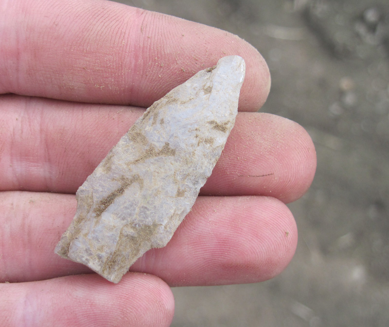 Rock Piles: Quartz projectile points - southeastern MA