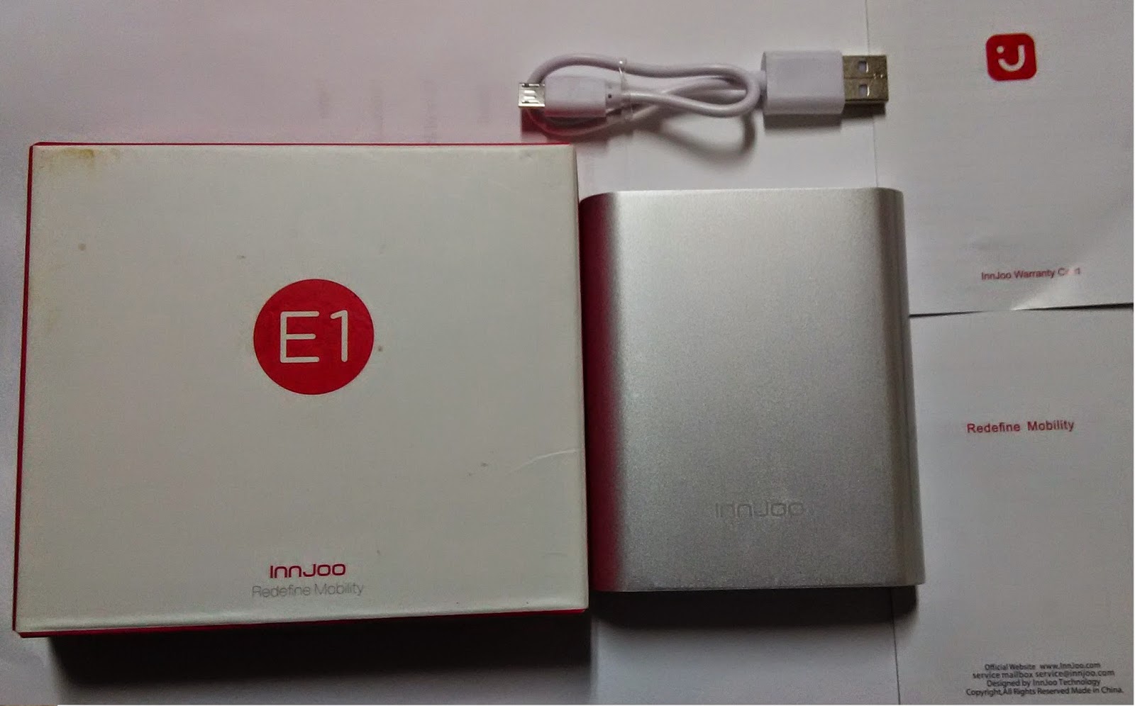 INNJOO Power Bank E1 Review (10000 mAH)