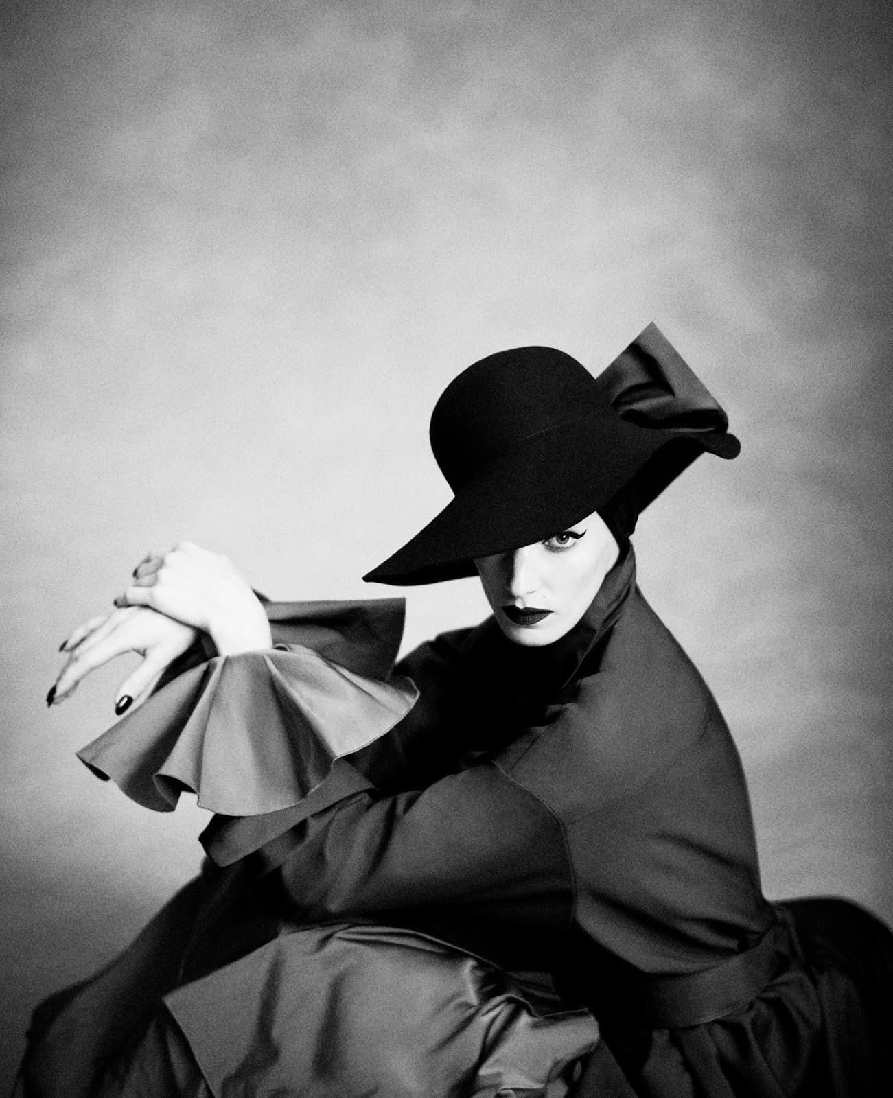 Iris Strubegger in Vogue Germany December 2019 by Giampaolo Sgura