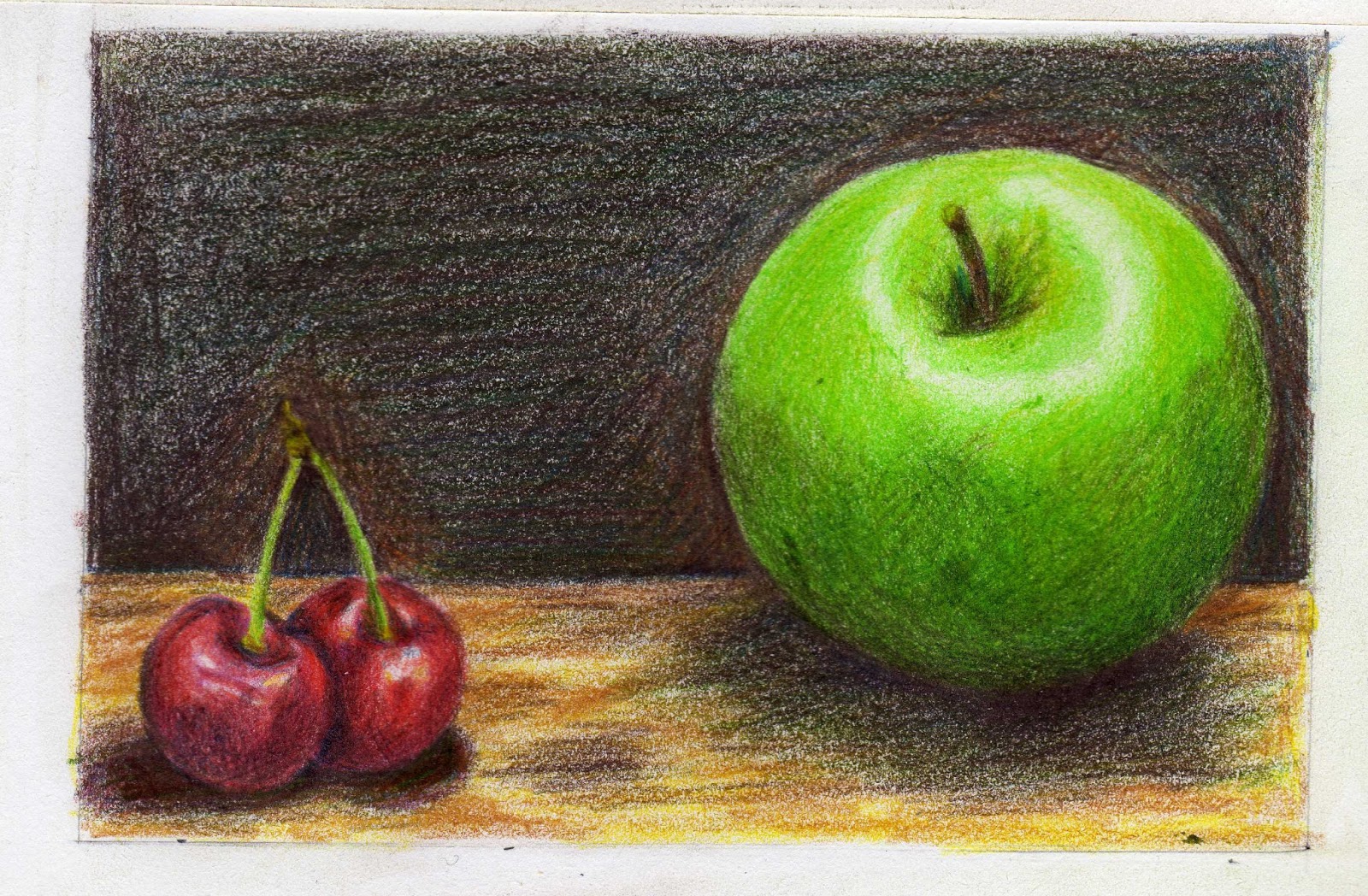 EL DOMINIO DEL DIBUJO: Dibujo del natural con lápiz de color. 1º ...