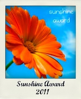 Sunshine award | Voikukkapelto