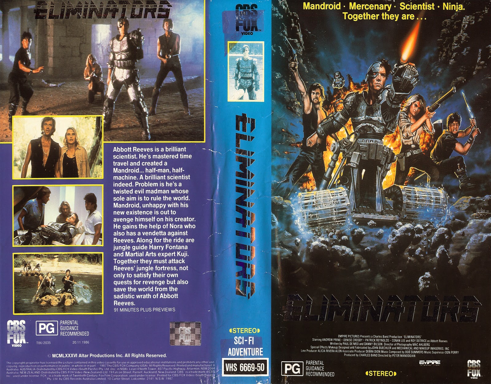 Australian VHS Covers: CBS FOX Collection