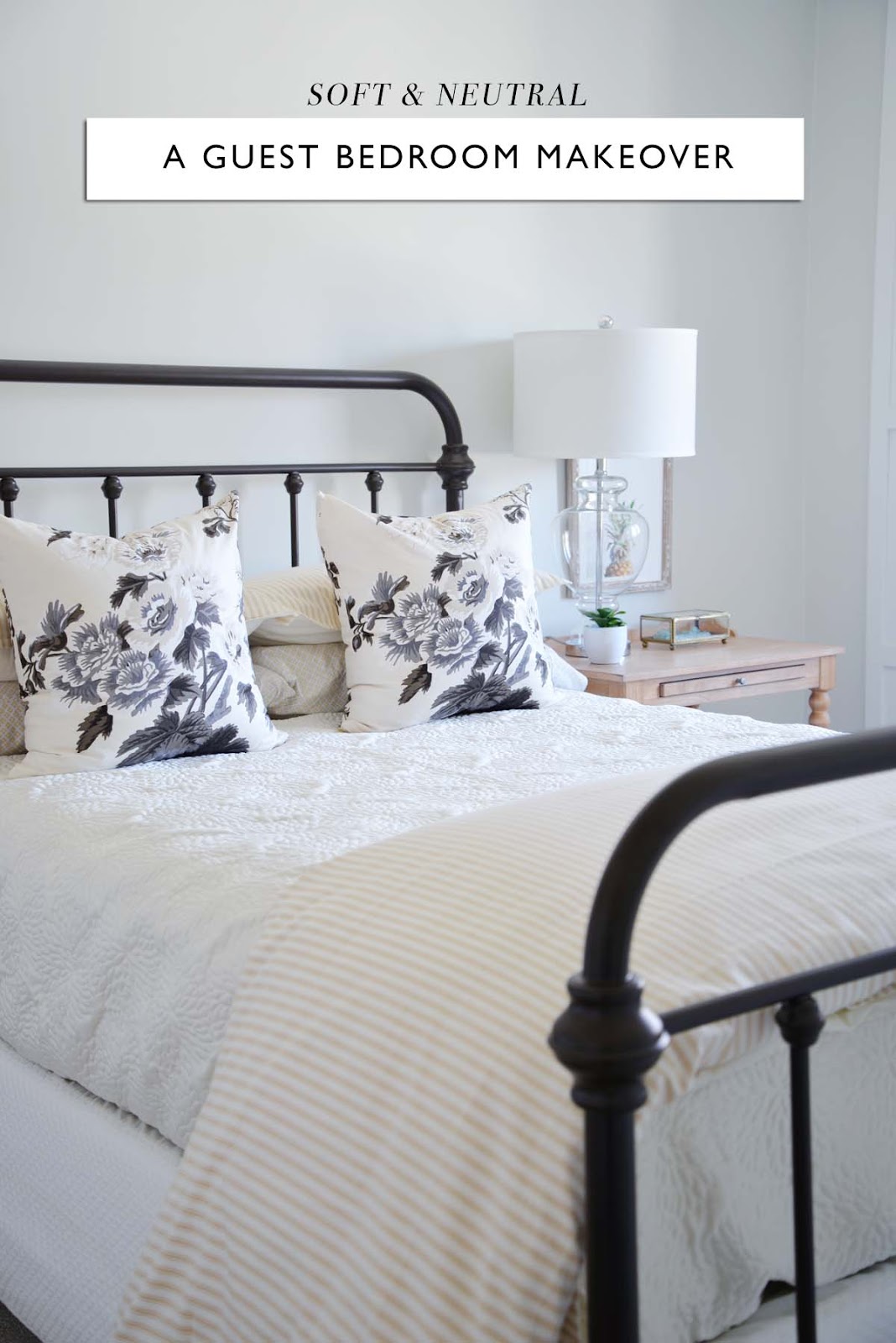 Before & After: A Soft and Neutral Guest Bedroom - Rambling Renovators