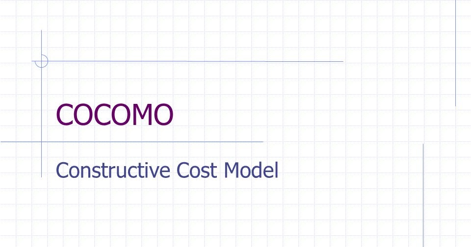 IM'STUFF-IT: Constructive Cost Model (COCOMO)