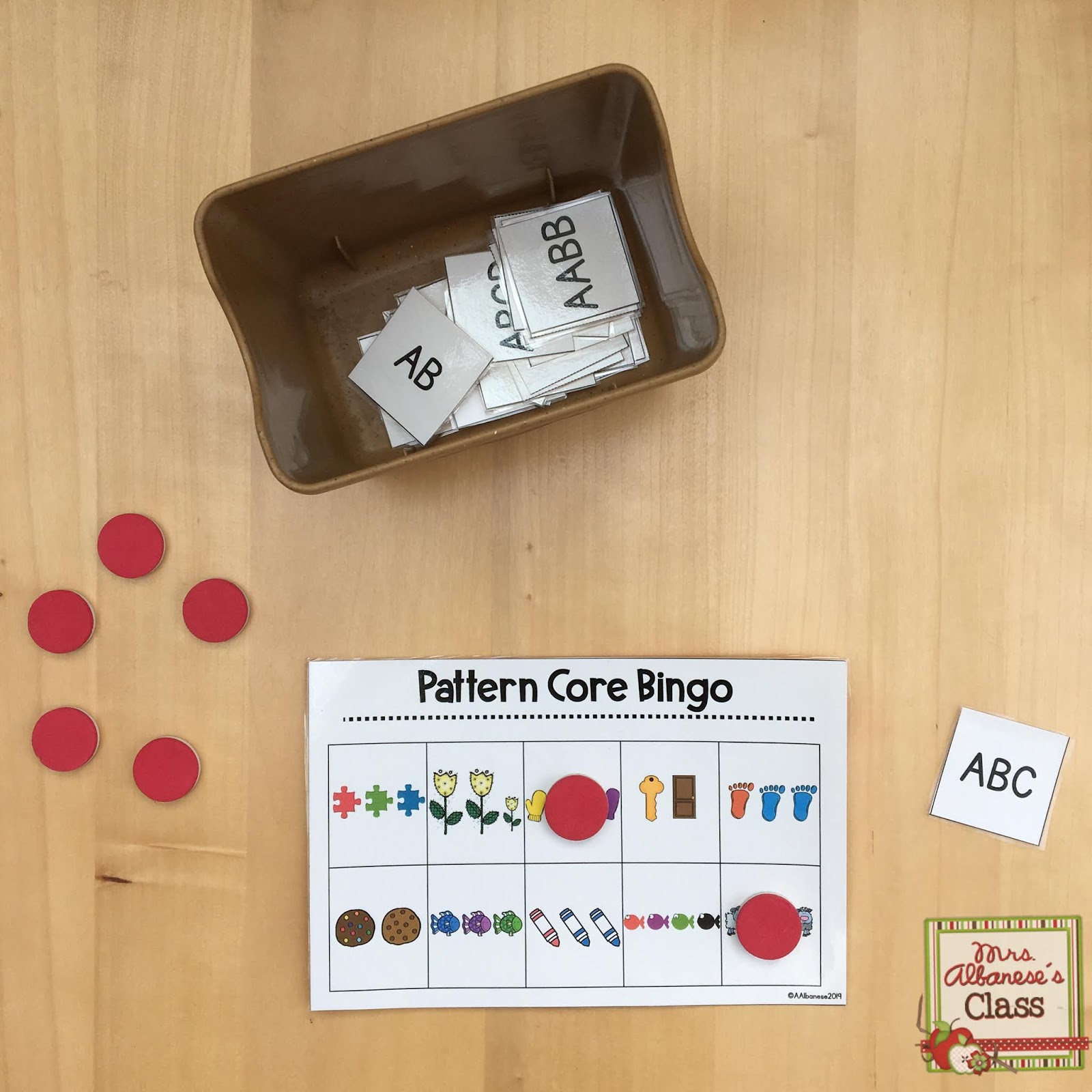 Patterning in Kindergarten | Mrs. Albanese's Kindergarten Class