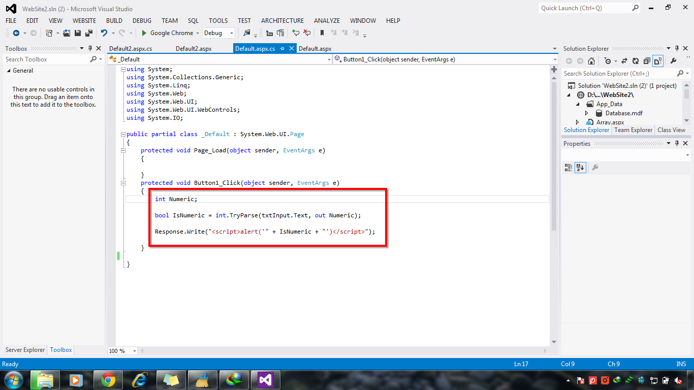 Check Textbox Value IsNumeric or String Using Asp.Net C# ...