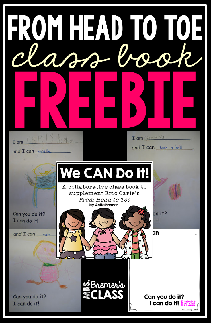 5 Senses Potato Head and We Can Do It! freebie | Mrs. Bremer's Class