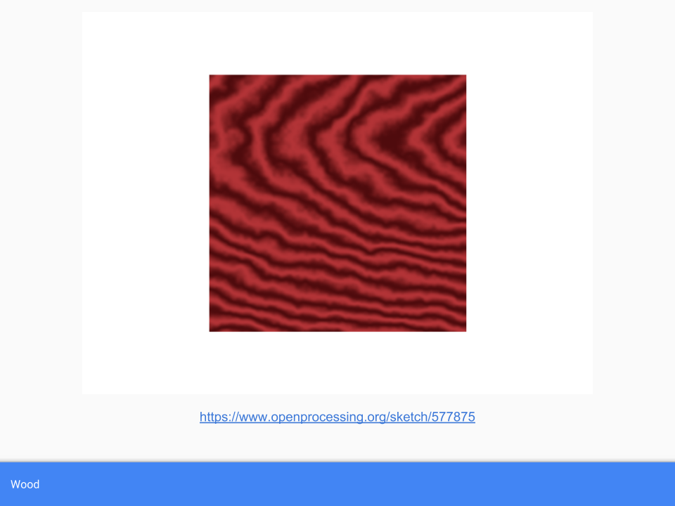 Algorithmic Art: Creative Uses for Not Quite Random Noise