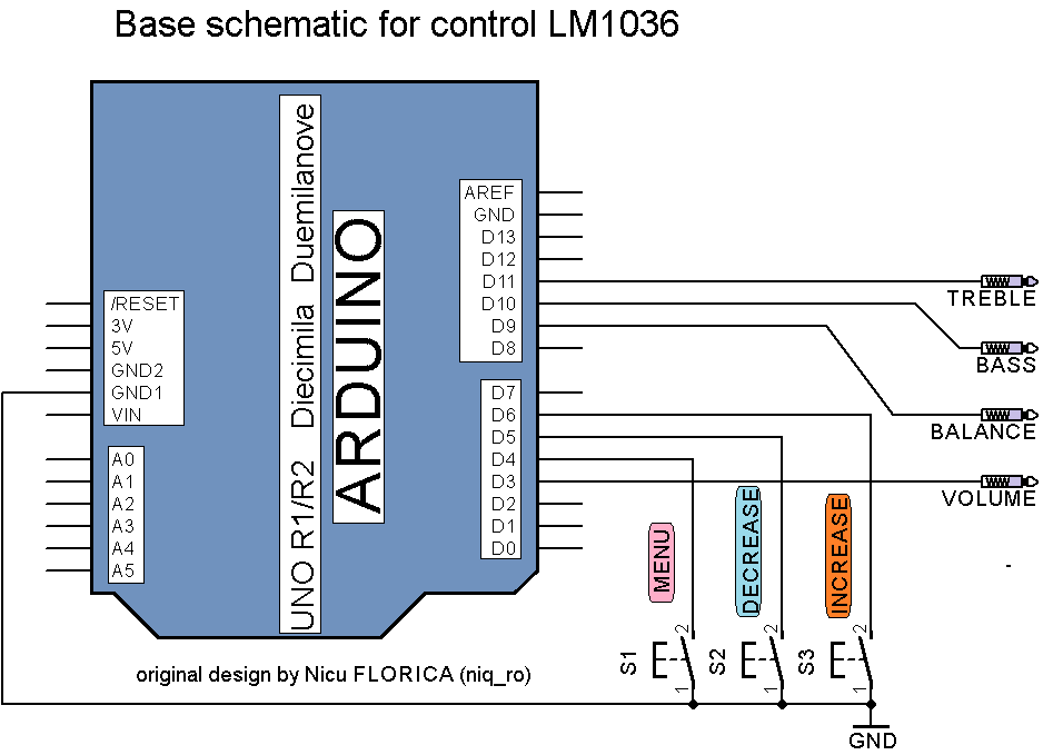 Nicu FLORICA (niq_ro): Corector de ton cu LM1036 si Arduino