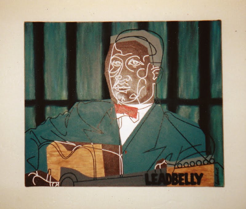 Art is useless - Here is some of mine: Huddie Ledbetter 1888-1949
