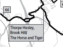 Public Transport Experience: Space Warp, Messily; for Thorpe Hesley [2]