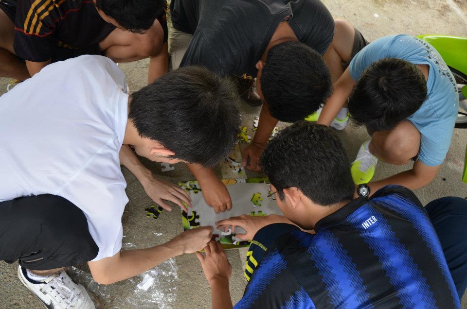 Guci Outbound Adventure: PERMAINAN OUTBOUND : MERANGKAI PUZZLE