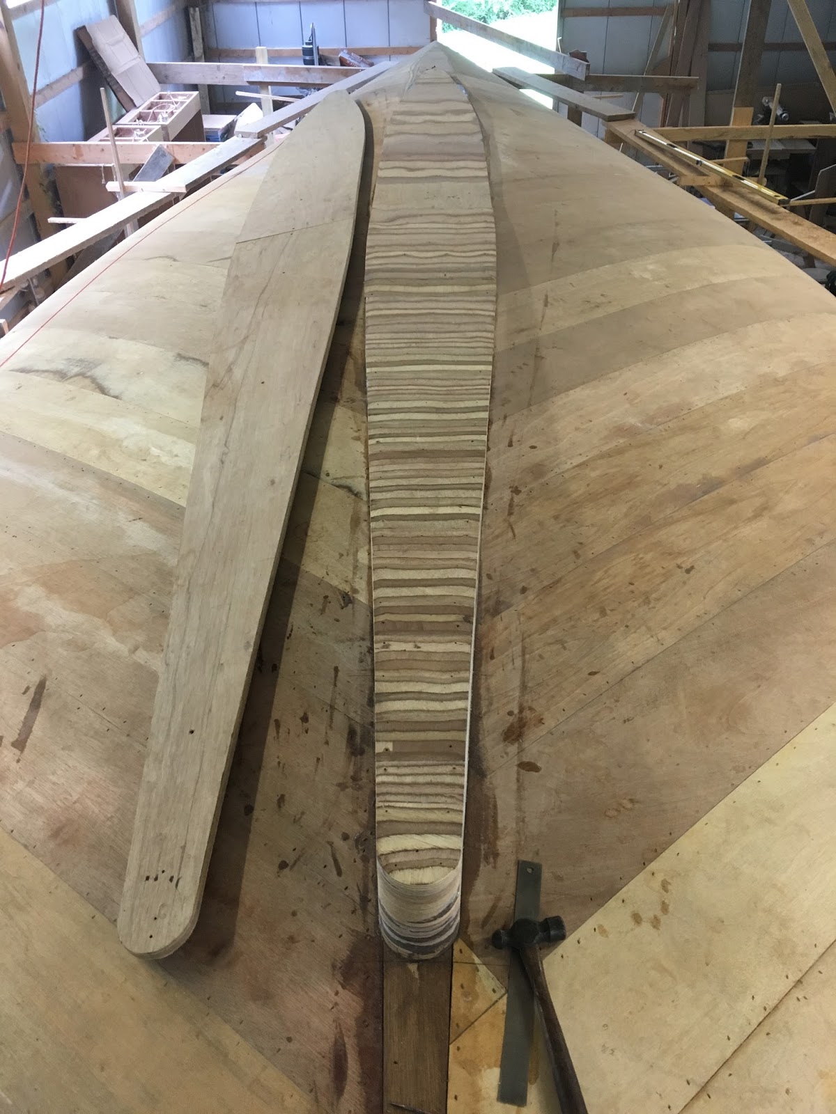 Building the Dream: A Cruising Sailboat Under Construction.: July 2016