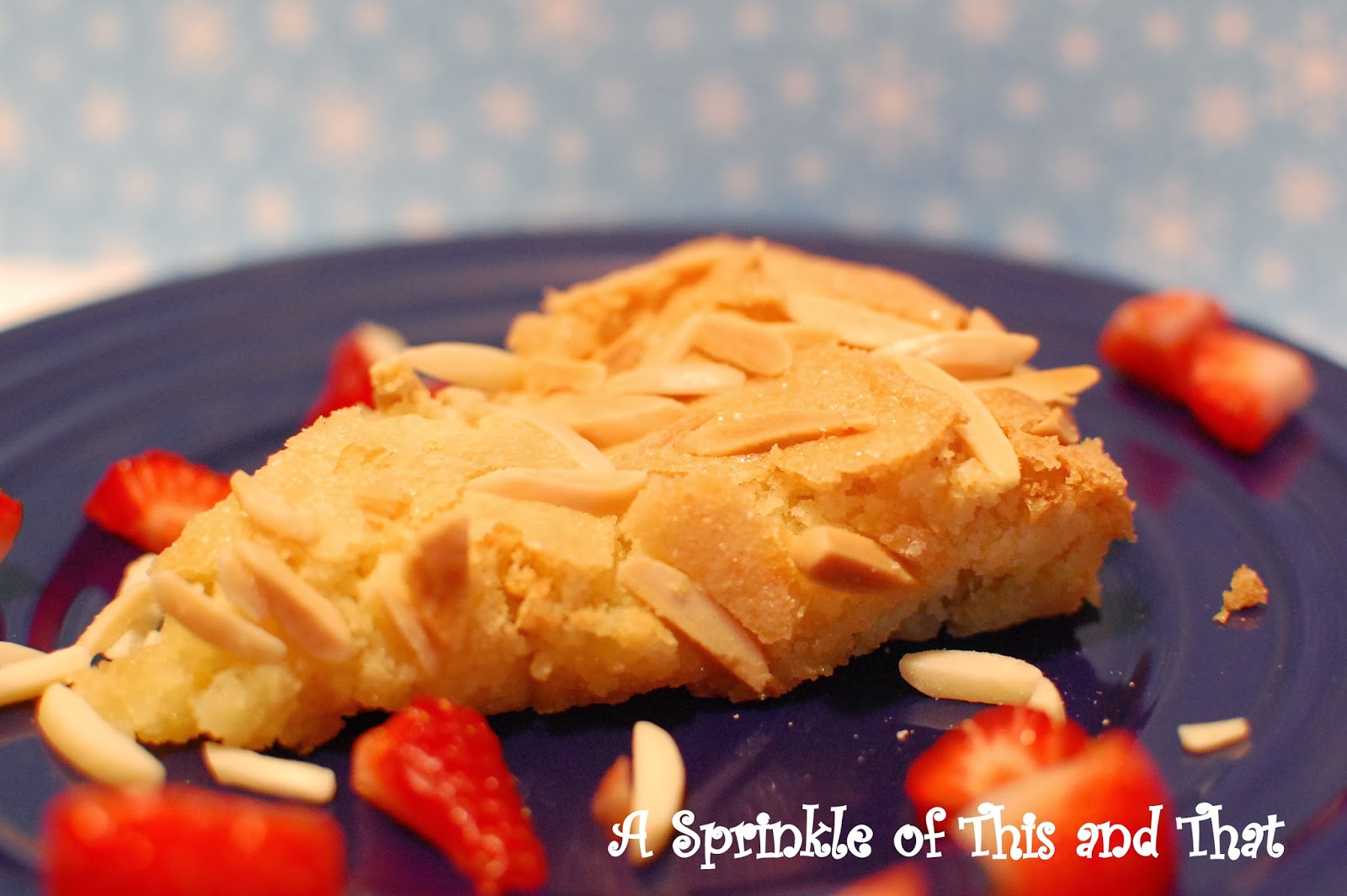 A Sprinkle of This and That: Butter Almond Cake