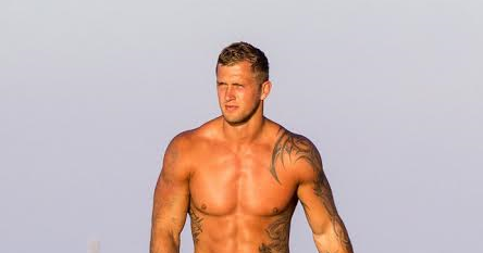 Tv personality Dan Osborne shows off his hot body during shower after ...