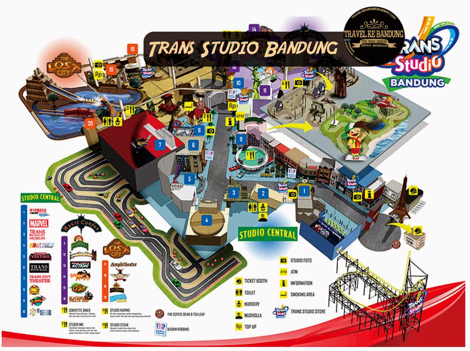 Trans Studio Bandung - Tour and Travel Bandung