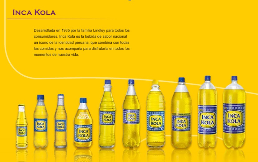 Inca Kola "Orgullo del Peru"