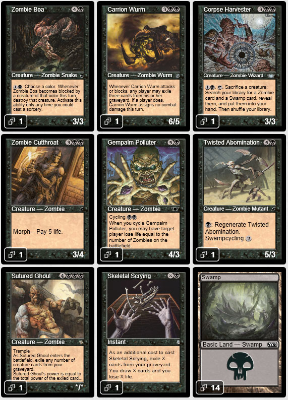 Magic the Gathering Adventures: Legacy Zombies