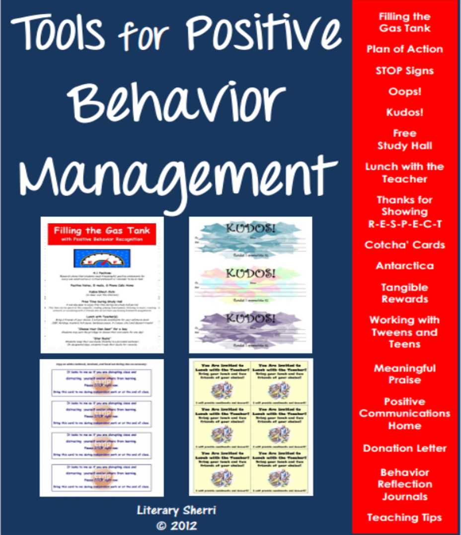 My 3 Favorite Things About "Tools for Positive Behavior Management ...
