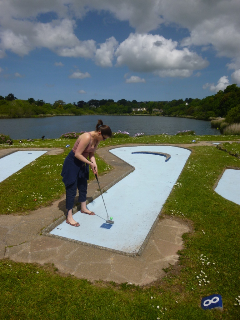 The Ham and Egger Files: Crazy Golf in Swanpool Park, Falmouth, Cornwall