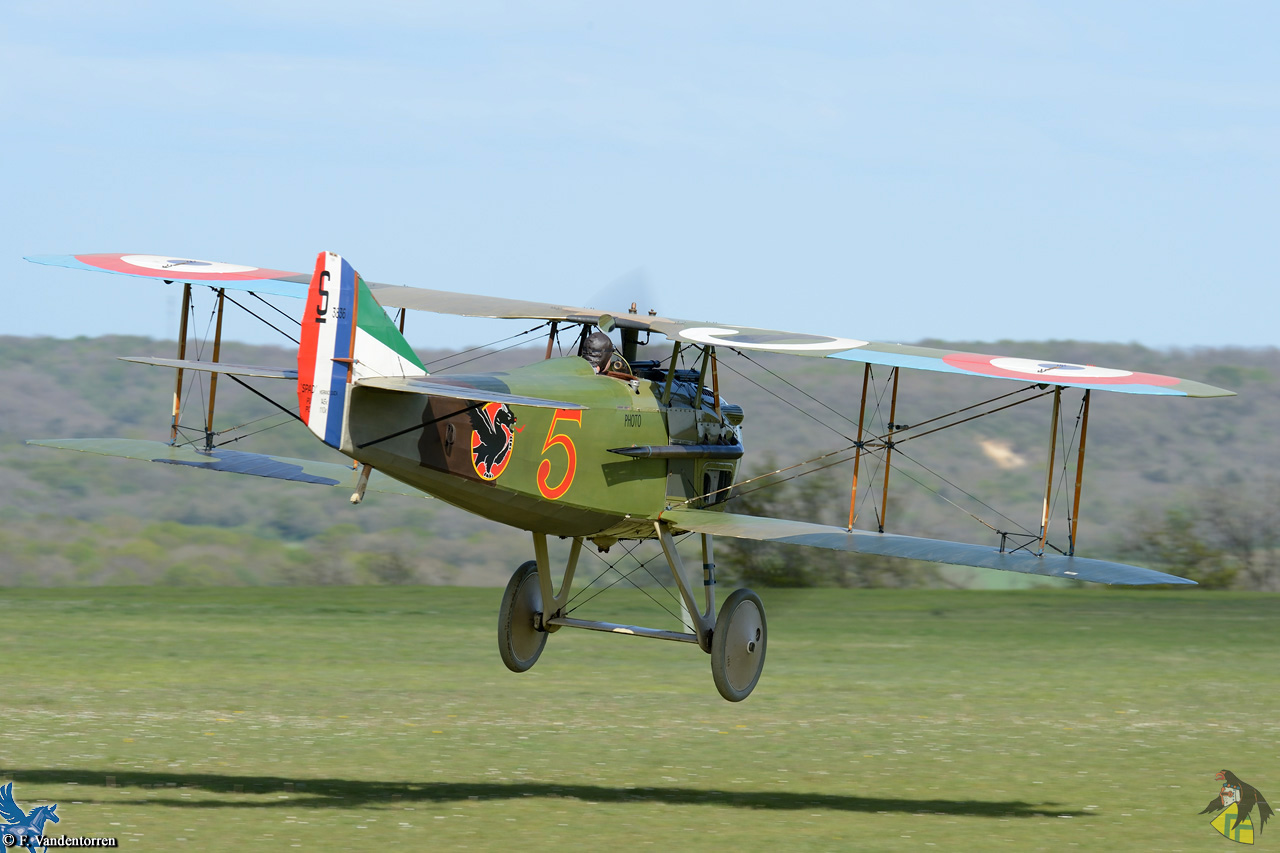 Spad XIII : Nouvelles roues / New Wheels | Memorial Flight News