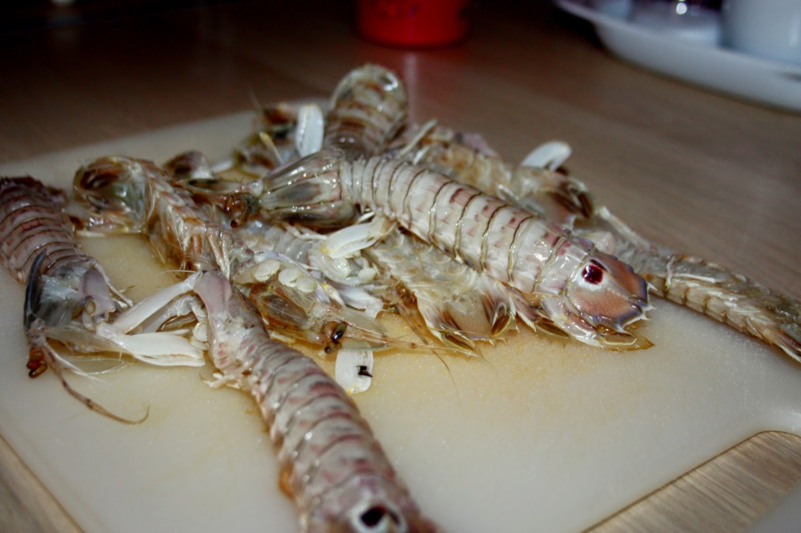 lulu love food and photo: Makarona spageti me gjinkalla deti :)