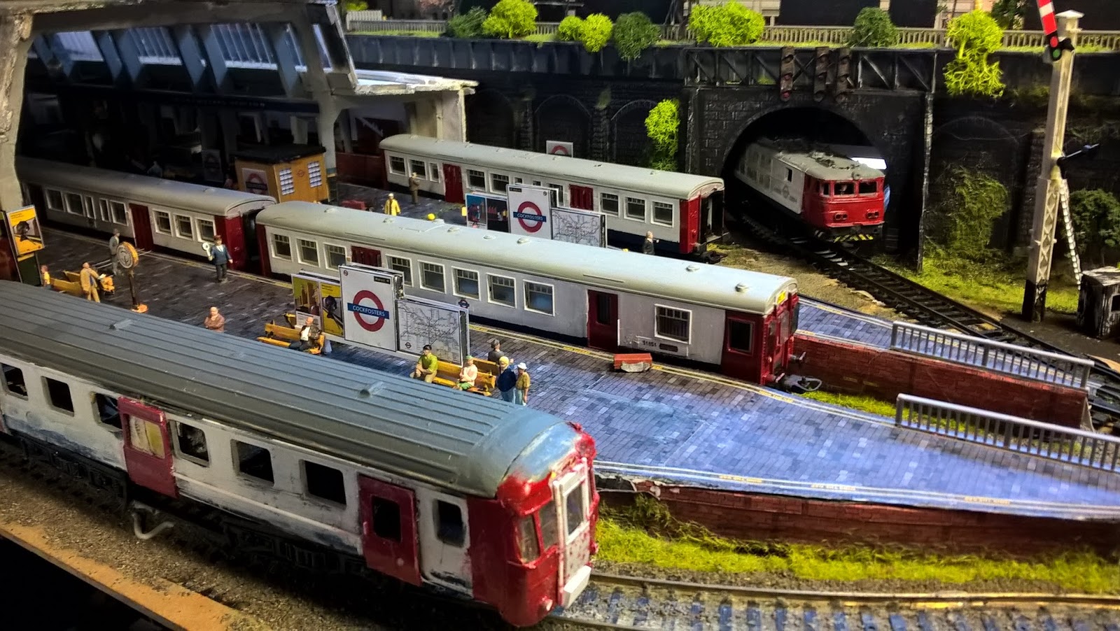 Underground train models