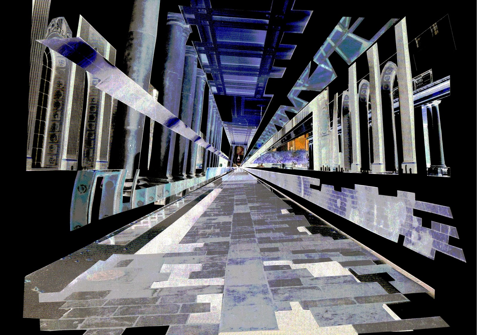 Dark Perspective: Perspective Collage - Mapping