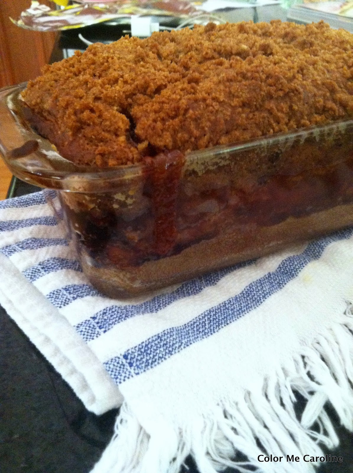 Color Me Caroline: Buttermilk (Mirabelle) Plum Quick Bread