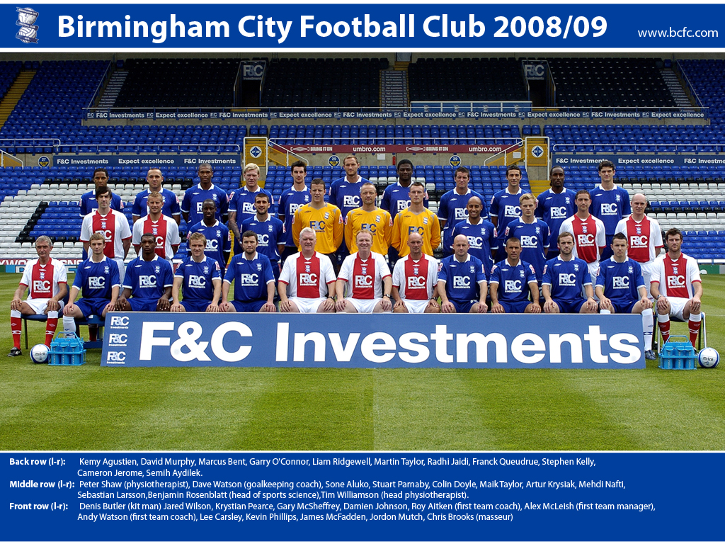 Botões para Sempre: Birmingham City Football Club - Inglaterra ...