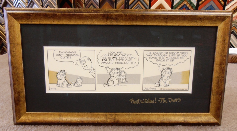 What's new At Frame By Frame: "Garfield" Comic Strip