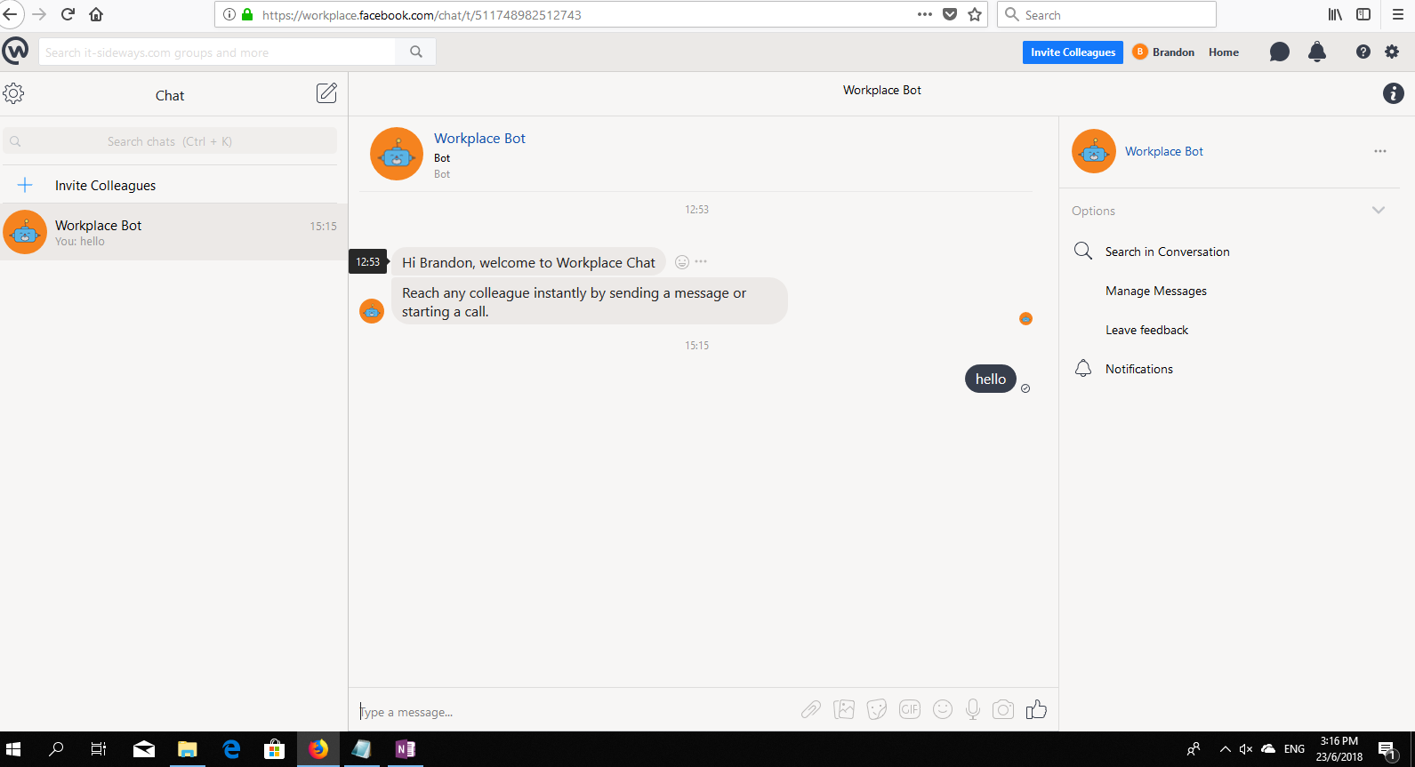Workplace by FB for Collaboration Platform (Review)