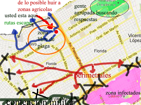 WALK AMONG US AND WE ARE HERE ! : Rutas de escape y salvacion