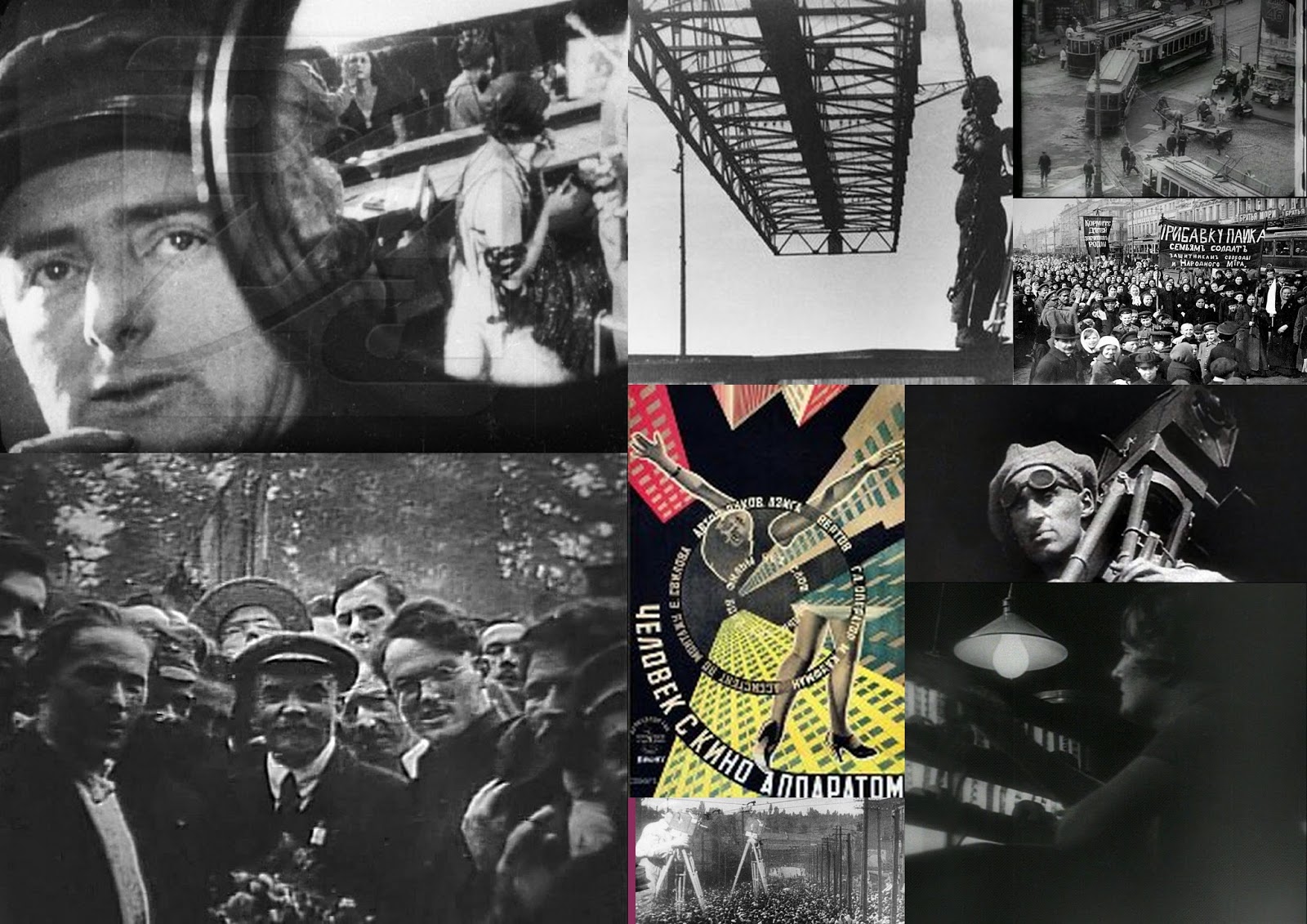 NA CIDADE BRANCA: O HOMEM DA CÂMARA DE FILMAR, de Dziga Vertov (URSS)