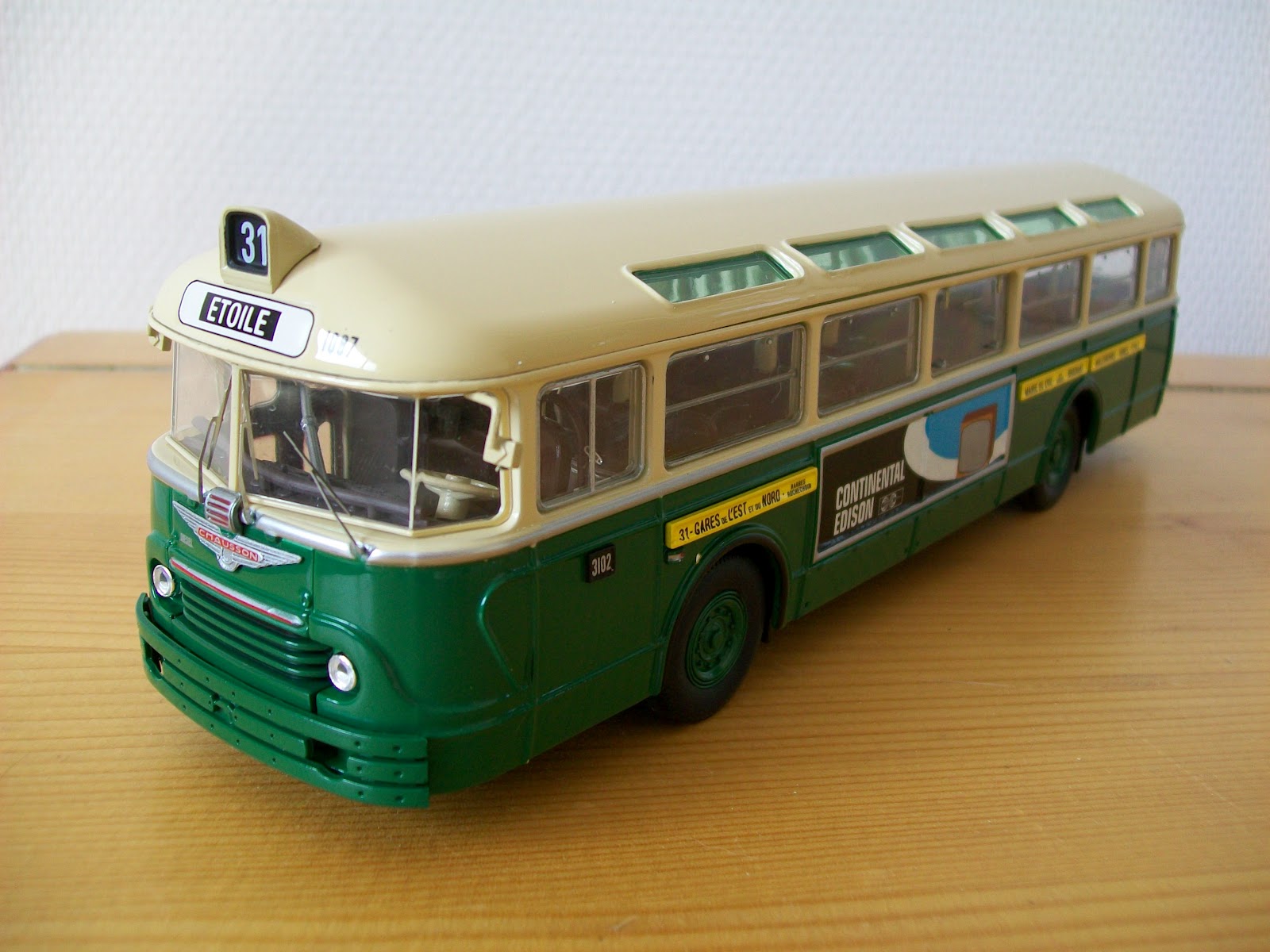 busamoi: Autobus Chausson APU53 au 1/43 Norev