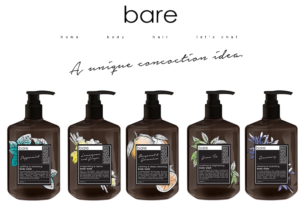 EVERGREEN LOVE: bare from Singapore For Your Own Personalised Body Cocktail