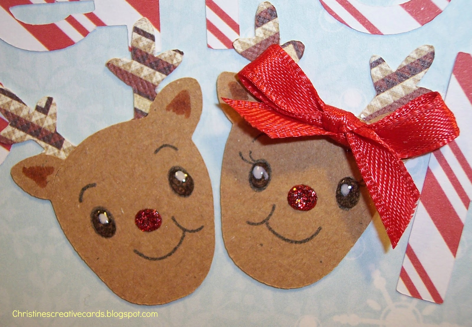 Christine's Creative Cards: Reindeer Poop