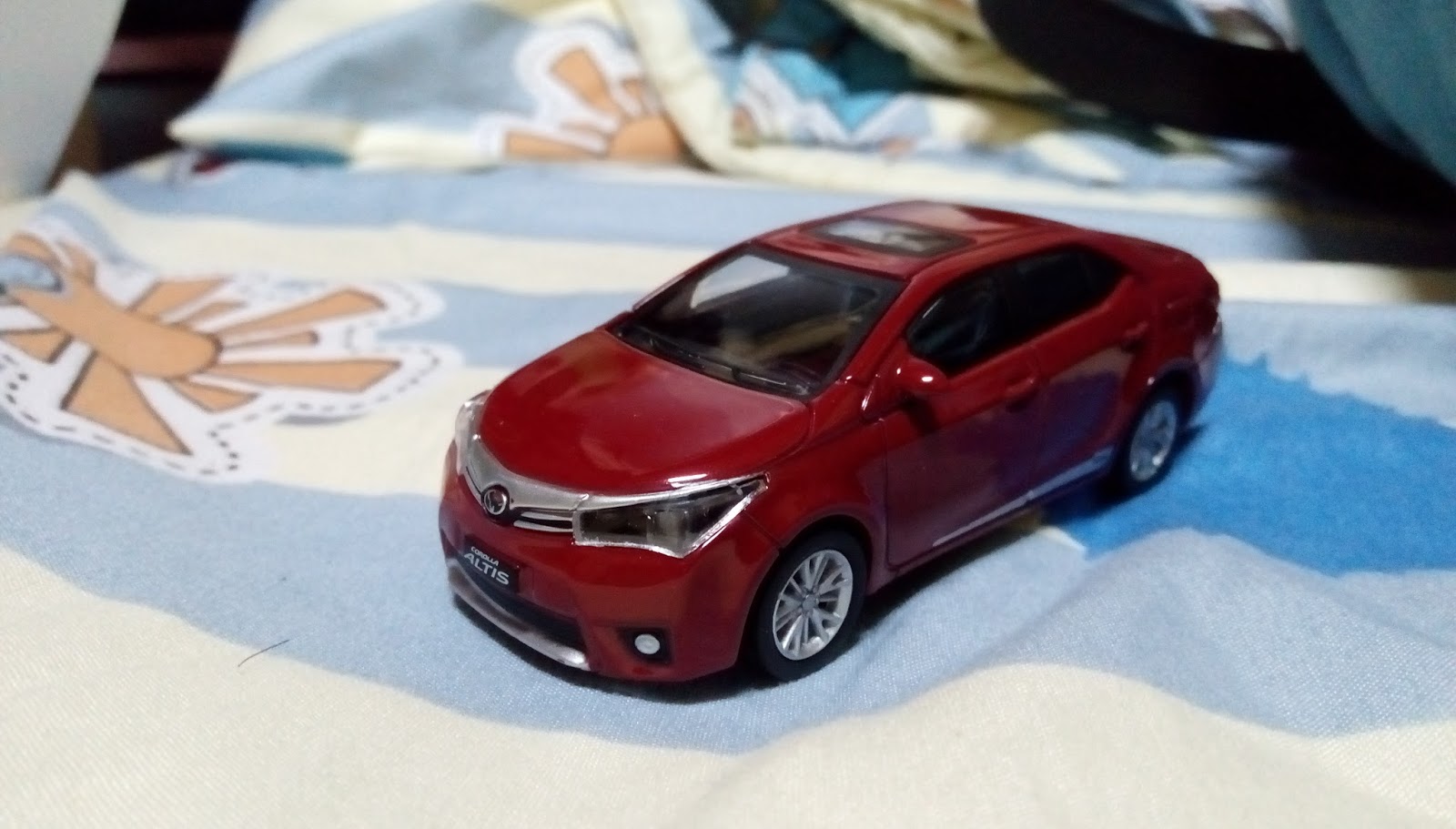 花漾夢想創造園地: TOYOTA All New Corolla Altis 模型車
