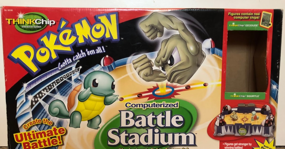 Toy Eulogy: #0094: THINKChip Pokemon Battle Stadium