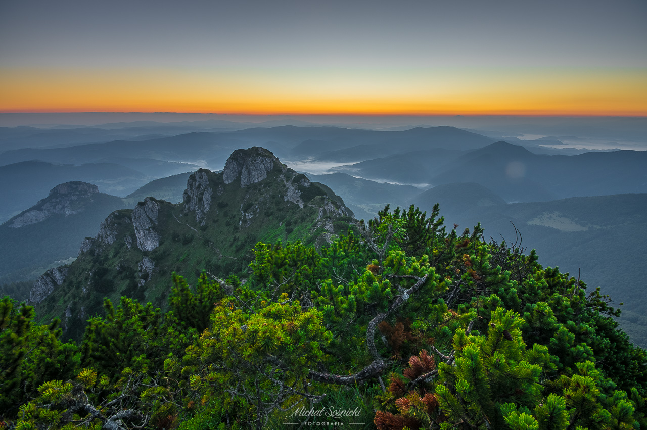 Wielki Rozsutec w Małej Fatrze...