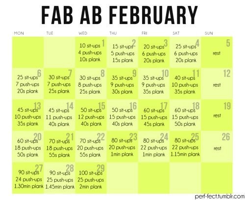 Happy Fab Ab February! | Fun, Fit and Fabulous!
